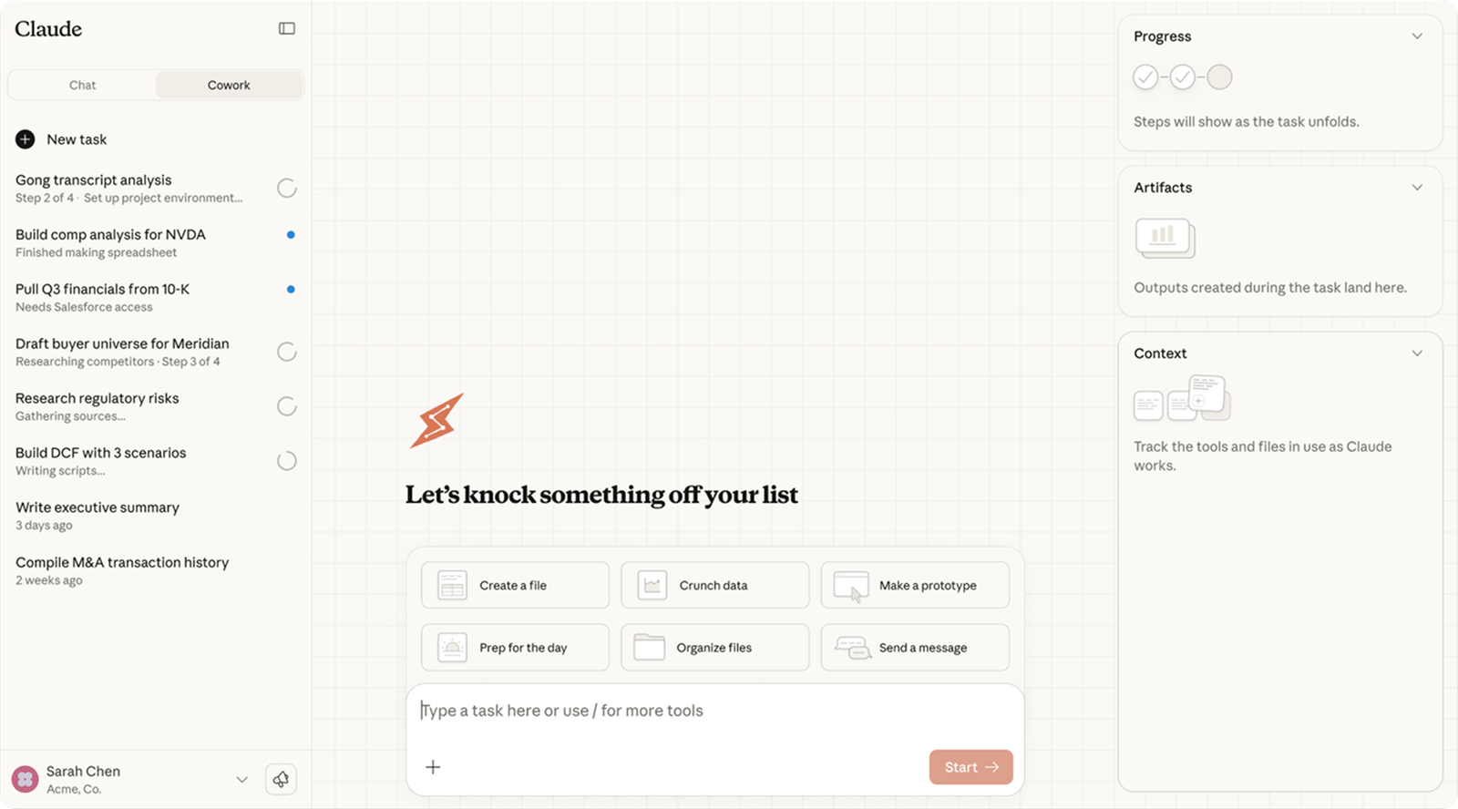 Cowork, a research preview | Claude